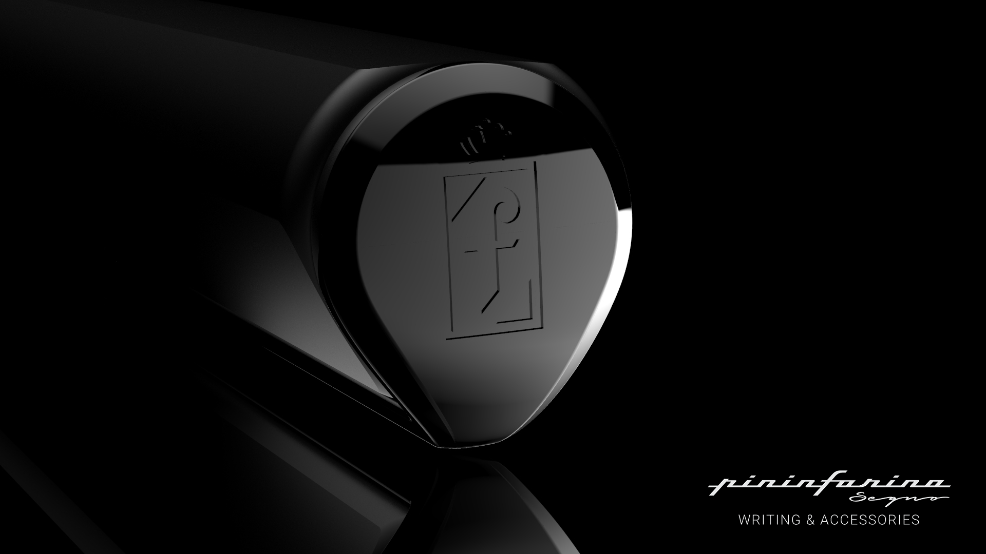 Шариковая ручка Pininfarina PF One BLACK / «Laudo»